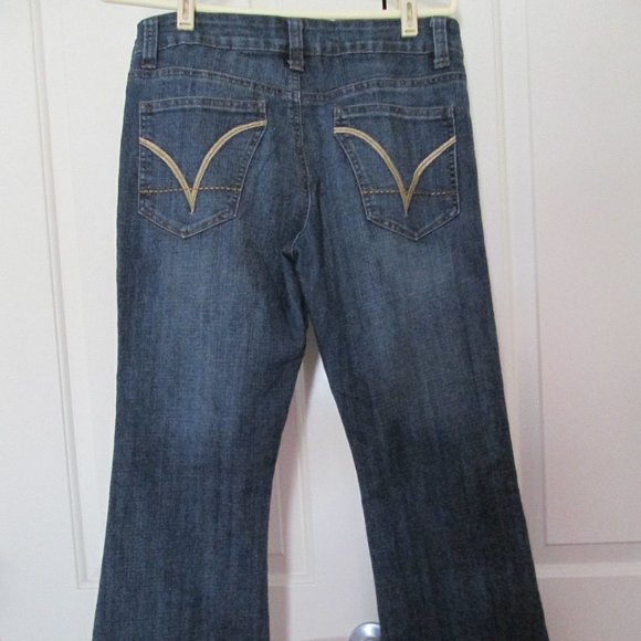 Elite | Jeans | Elite High Rise Wide Flare Legs Denim Stretch Jeans 112 ...